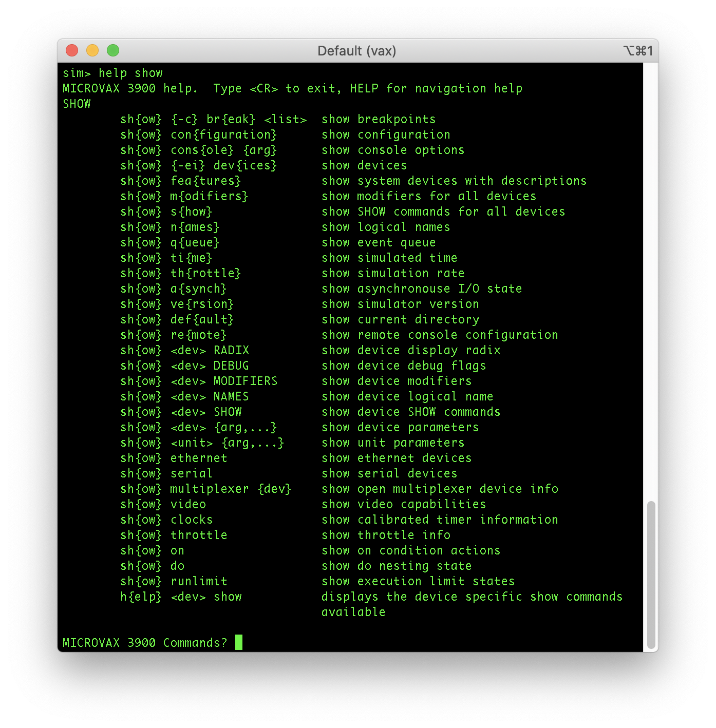 Emulation einer VAX mit SIMH: Der SIMH-Simulator | Think more!