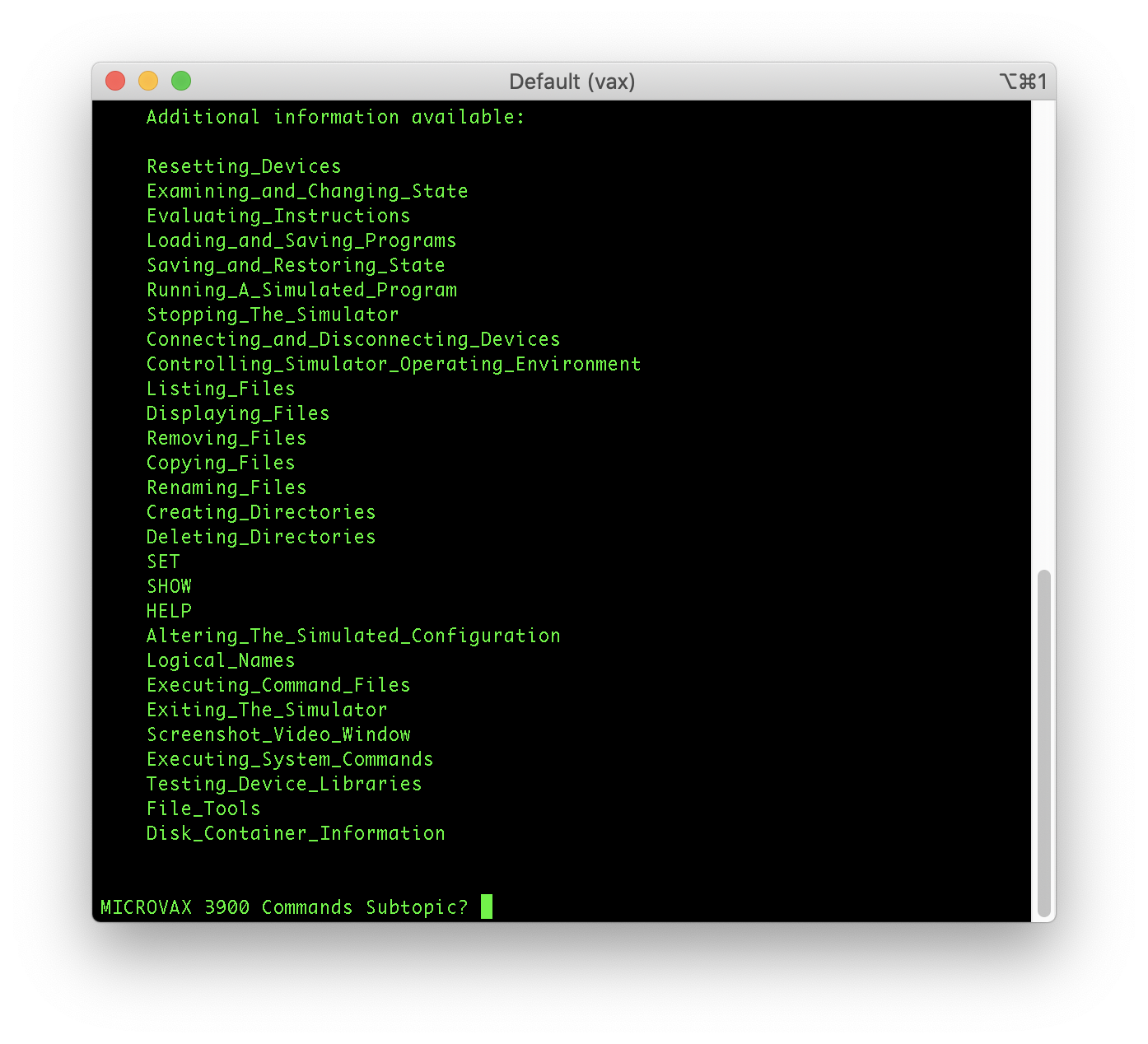 Emulation einer VAX mit SIMH: Der SIMH-Simulator | Think more!